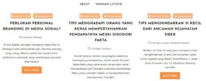 20 Contoh Blog dan Website Pribadi Inspiratif (2023) - SatuSEO